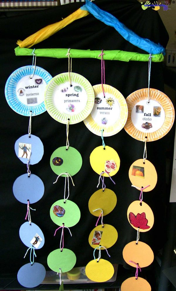 Spanish learning activity: Seasons - Spanish4Kiddos Educational Resources