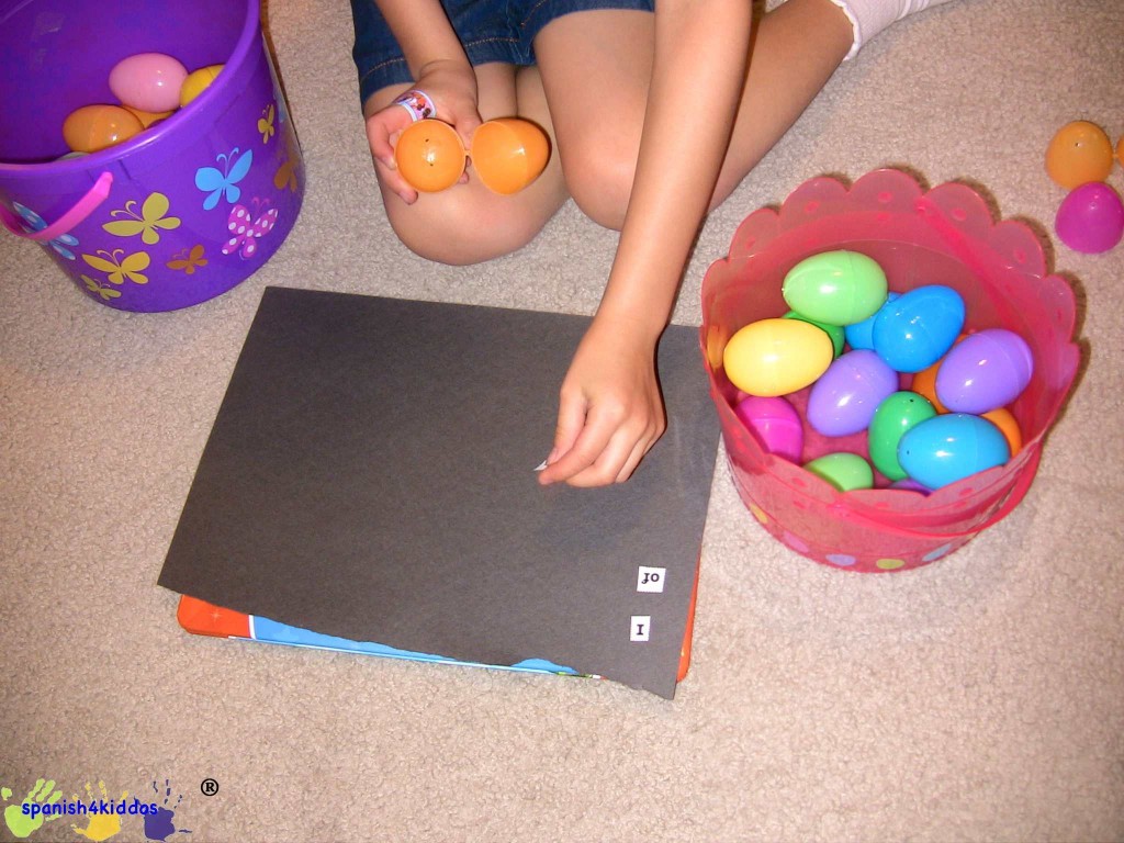 Easter egg learning activity • Spanish4Kiddos