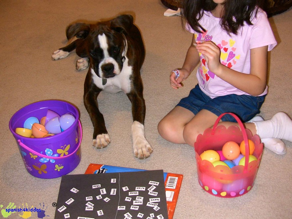 Easter egg learning activity • Spanish4Kiddos