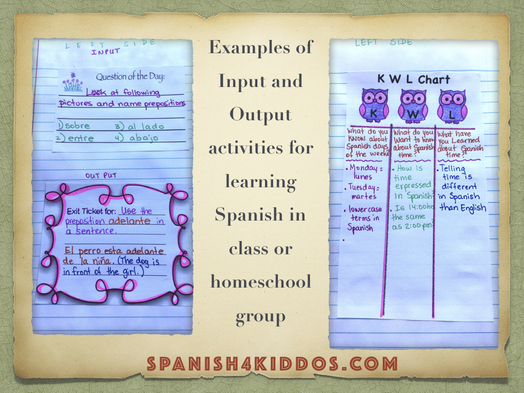 Instructional techniques for interactive notebooks • Spanish4Kiddos