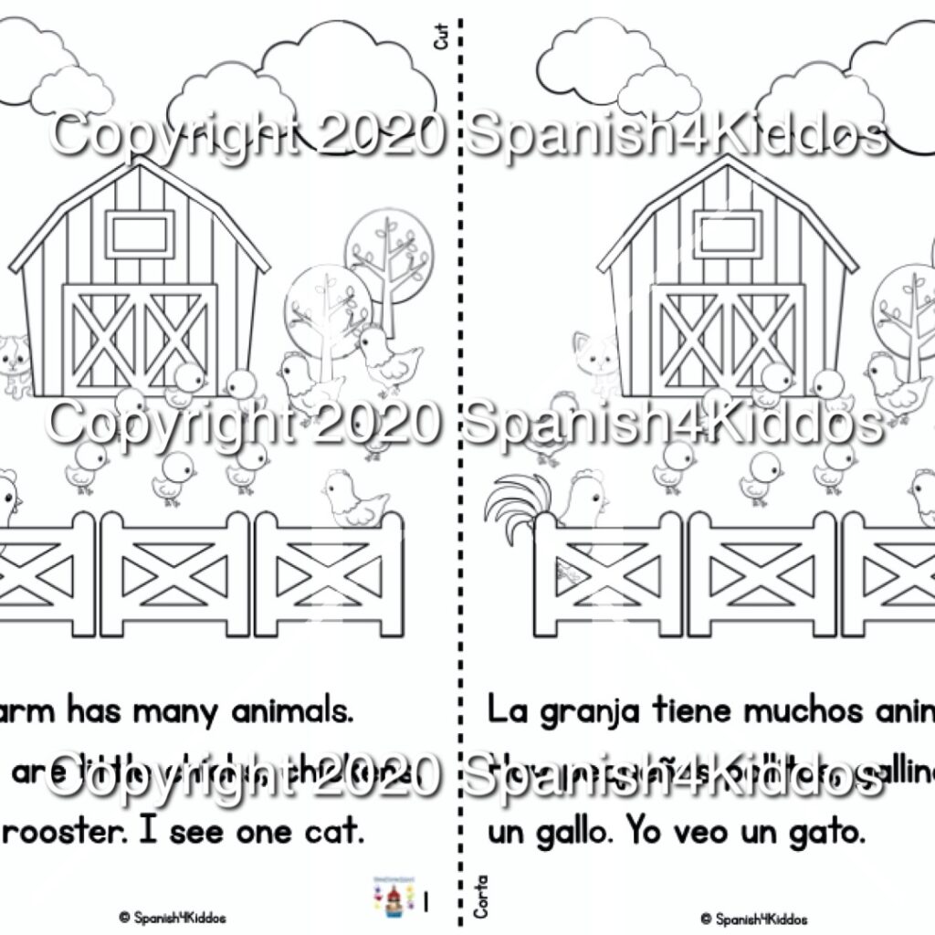 Spanish Learning for Kids Literacy Set Grades 1 to 2 (Bonus gift ...