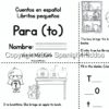 Spanish Sight Words Mini Books Collection 3 - (Arriba, Para, Desde ...