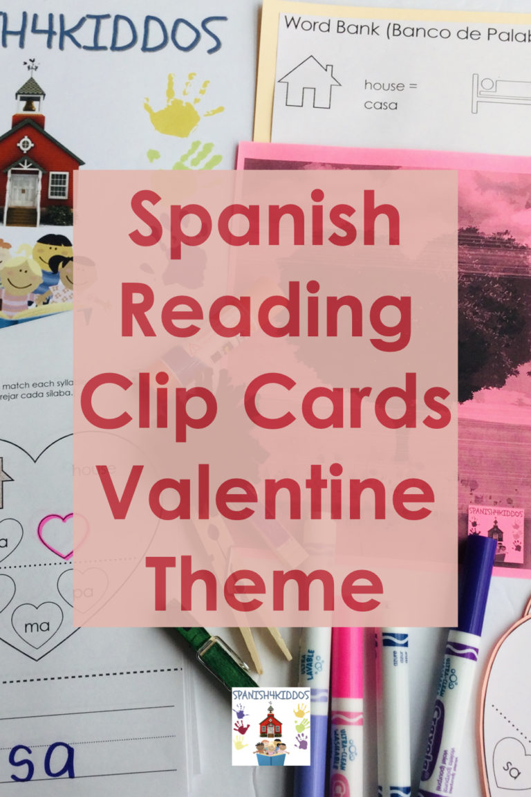 Spanish Reading Tips Using a Valentine Theme • Spanish4Kiddos