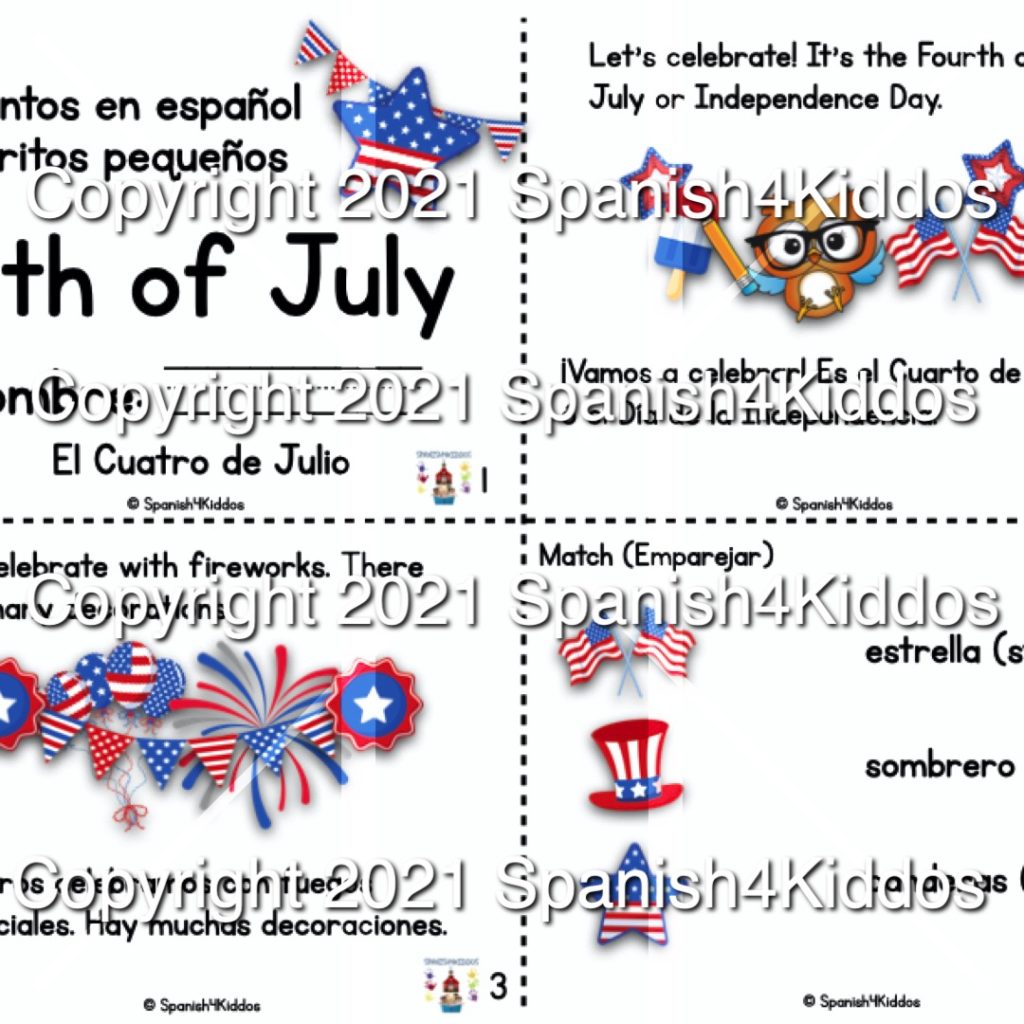 Spanish Holiday Mini-Books and Activities Collection • Spanish4Kiddos