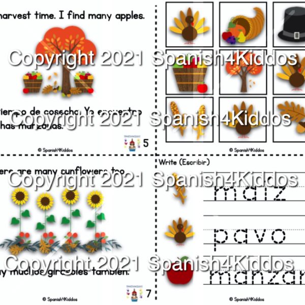 Spanish Holiday Mini-Books and Activities Collection • Spanish4Kiddos