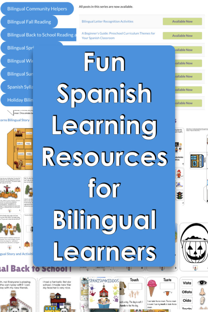 Lesson Plan Resources for Bilingual Educators • Spanish4Kiddos