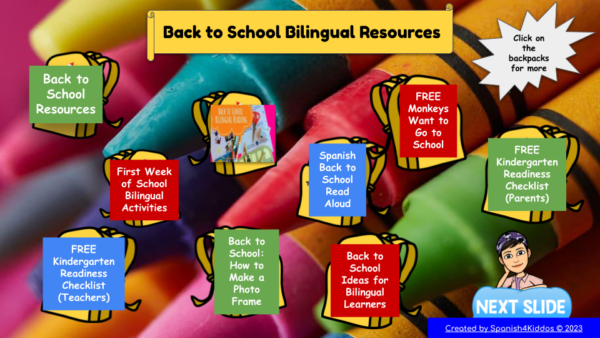 Back to School Resources • Spanish4Kiddos