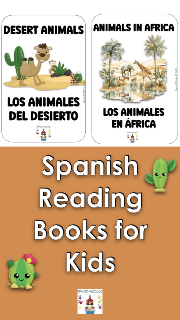 Spanish Lesson: Desert Animals Names and Activities • Spanish4Kiddos