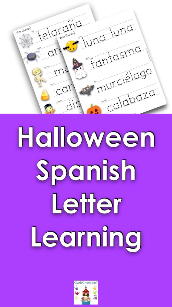 Bilingual Halloween Fun: Spider Web Activities for Spanish Alphabet ...